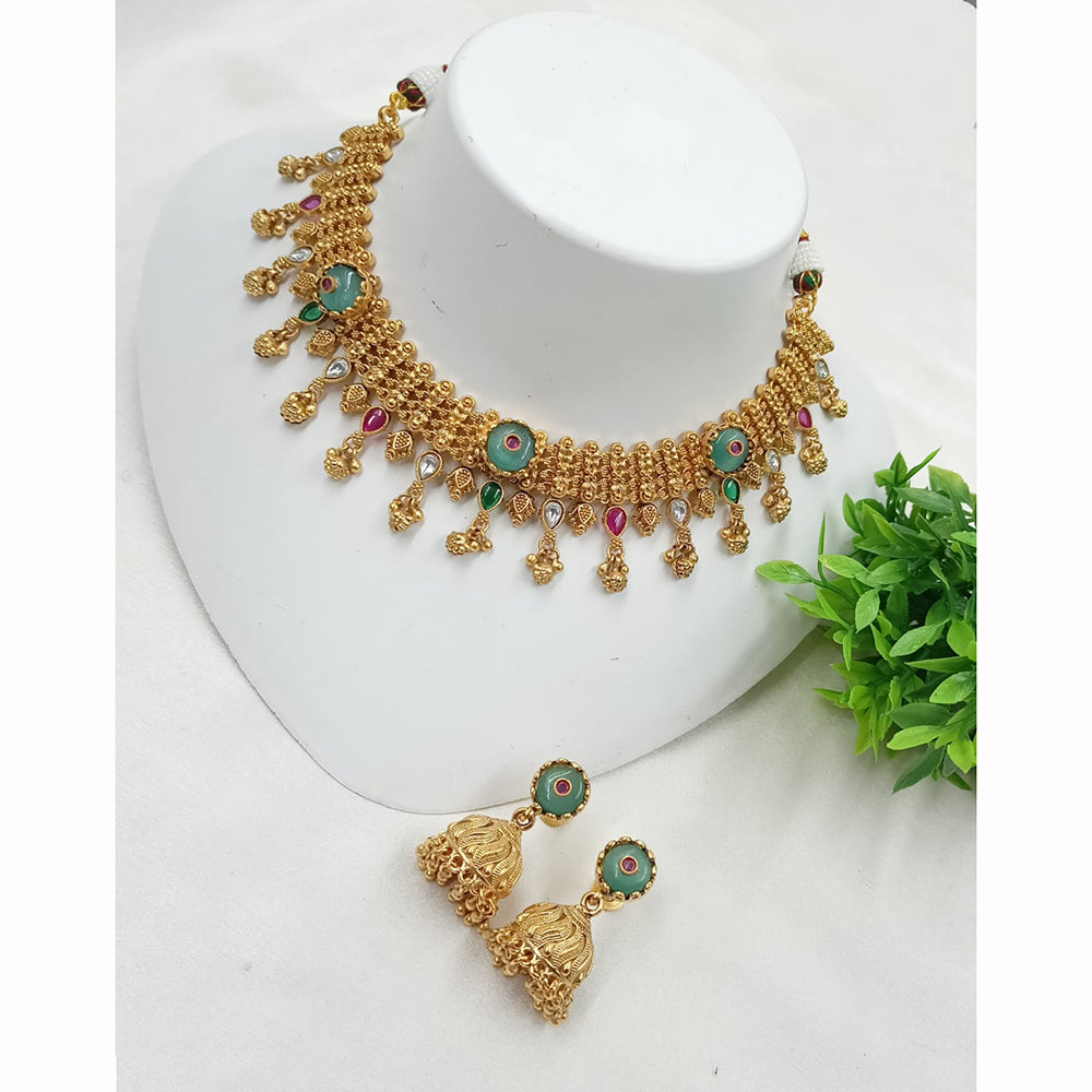 NAFJ Classic Pota Stone Necklace Set – JewelEMarket