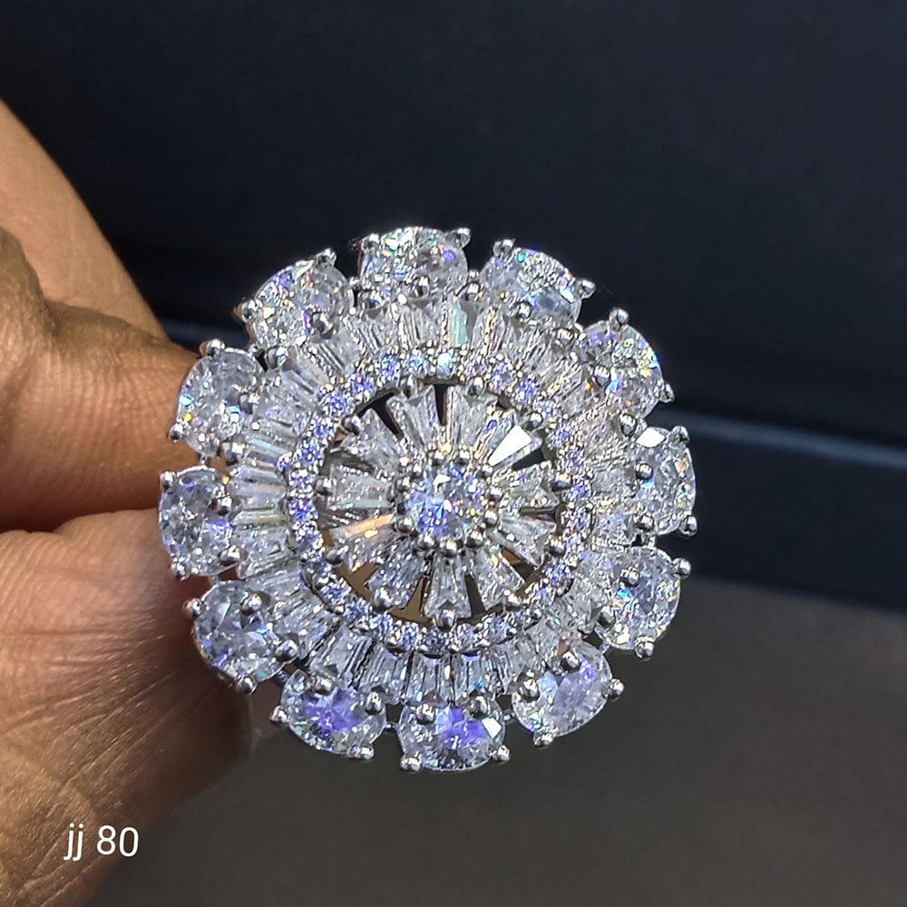 Jain Jewellers Ad Stone Adjustable Ring – JewelEMarket
